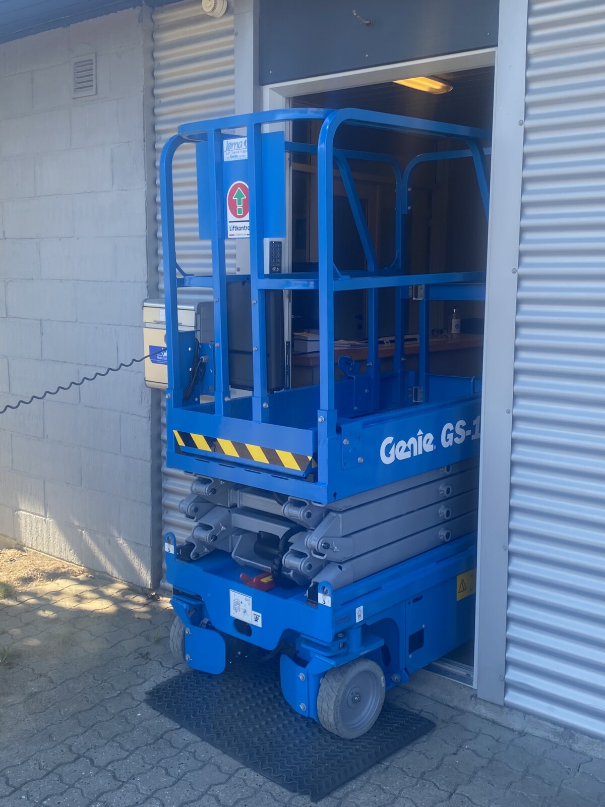 Genie saxlift GS1932M 7,5m - Faaborg Materialudlejning